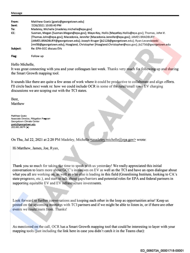 GCC EV Emails | PDF | Computing