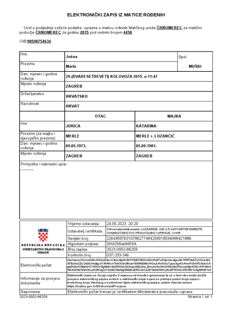 E Rodni List Jošua | PDF