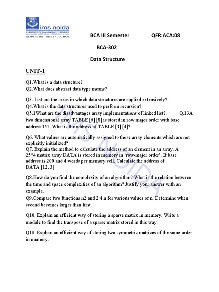 DS Question Bank - Image.marked | PDF