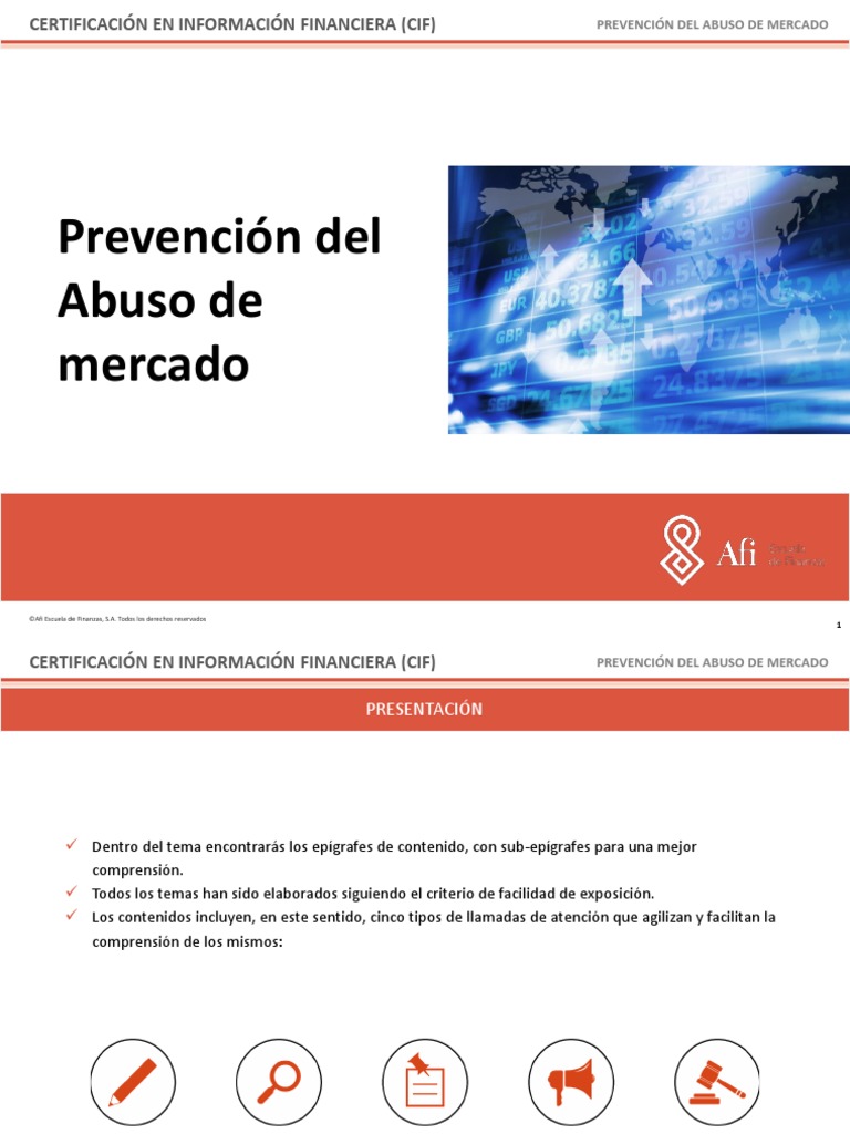 Abuso de Mercado | PDF