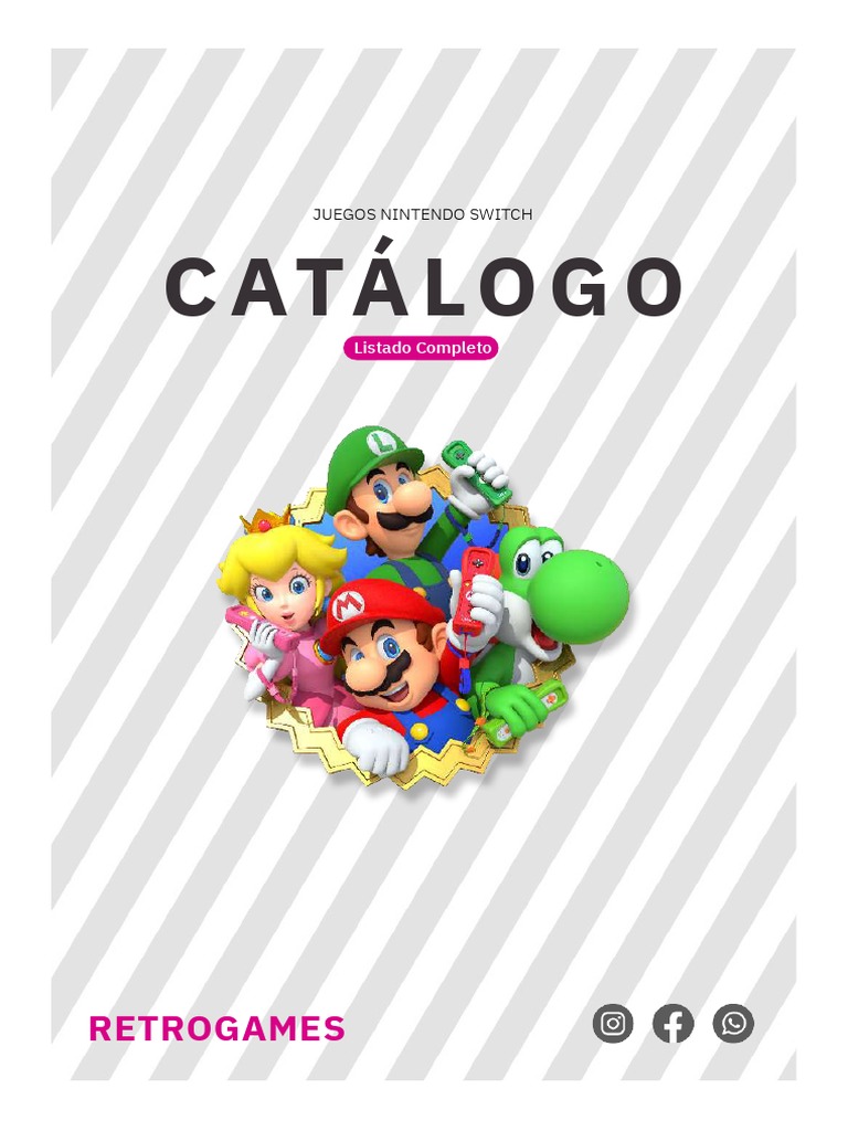 CATALOGO Switch | PDF | The Legend Of Zelda | Mario