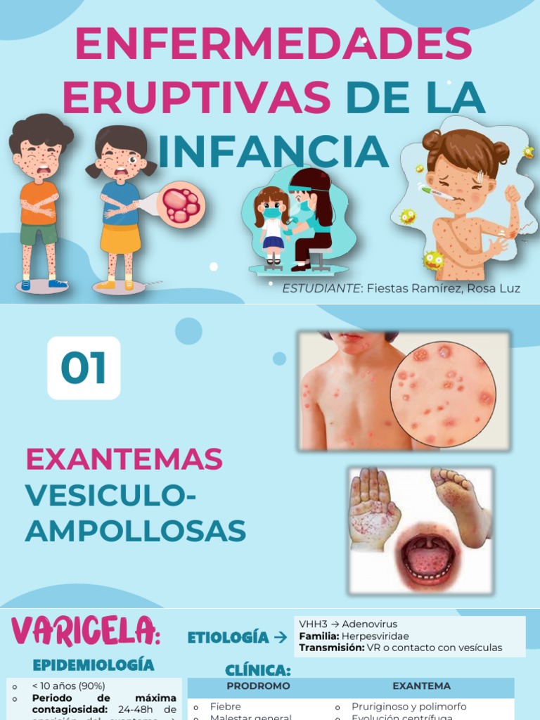 Enfermedades Eruptivas de La Piel | PDF