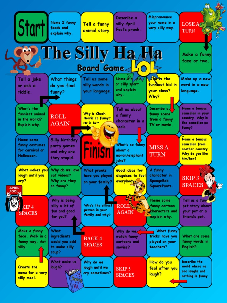 Fun Ideas for a Silly Game Night | PDF