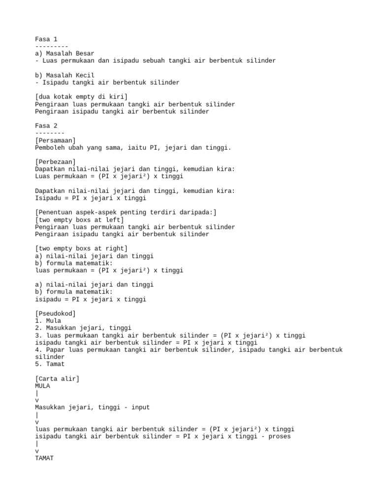 Ask Mini Project1 Fasa1-2 | PDF