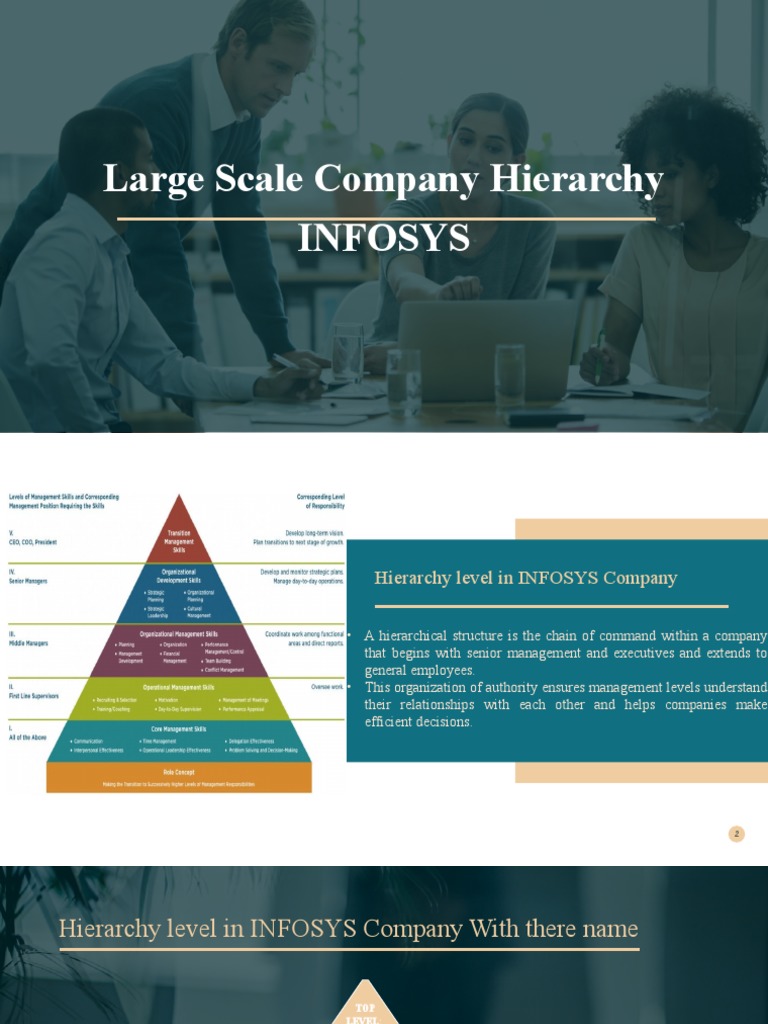 Large Scale Company Hierarchy | PDF | Supervisor | Organizational Behavior