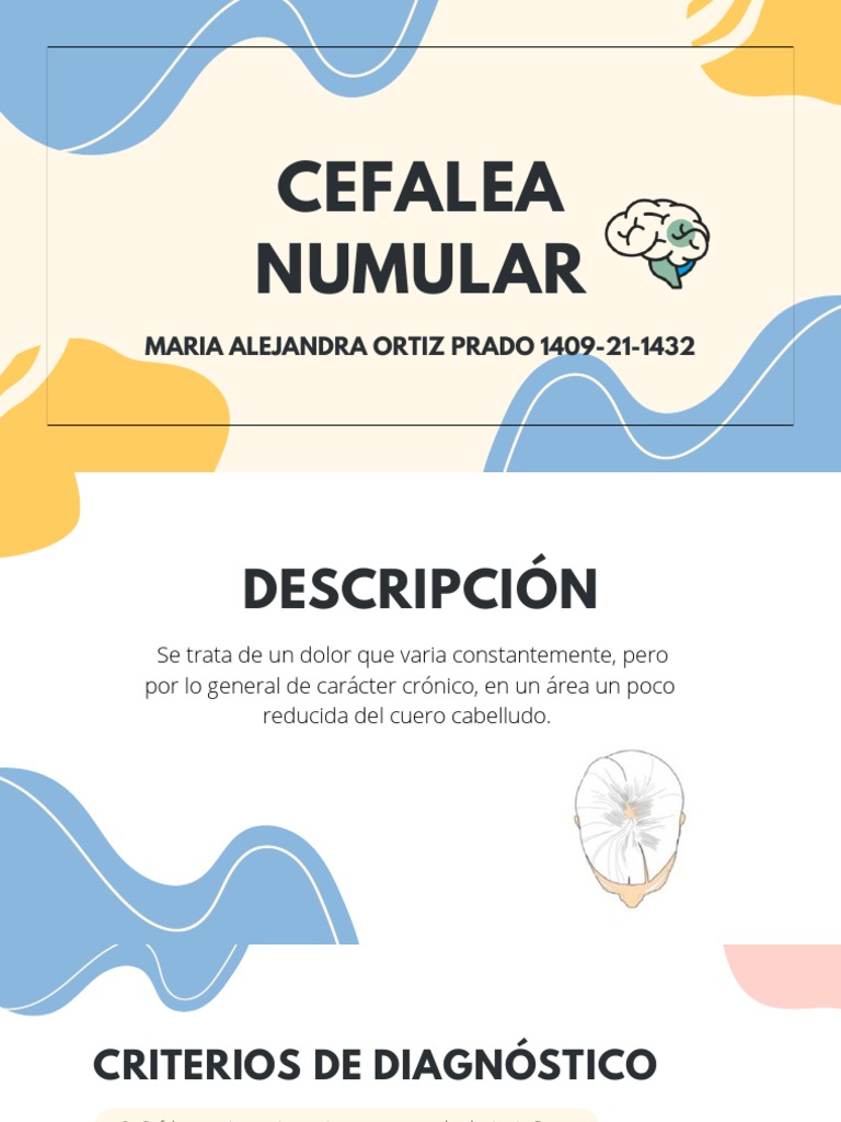 Presentación de cefalea numular | PDF