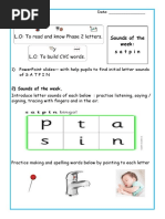 Satpin Cut and Paste Worksheet | PDF