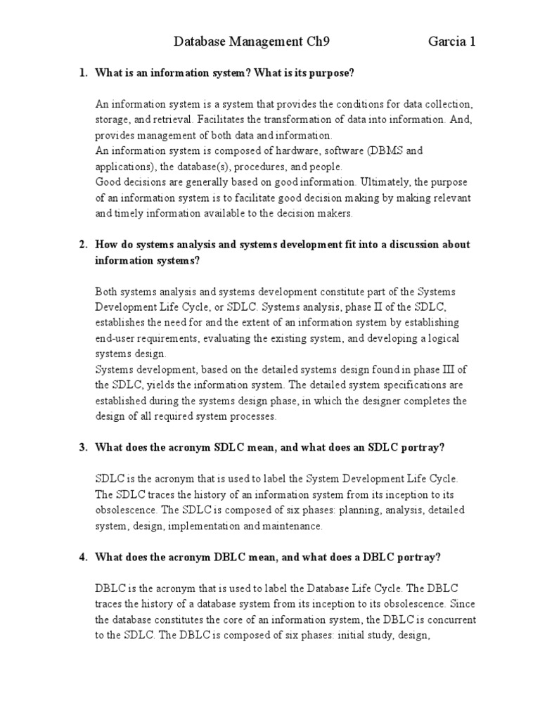 DB Managment Ch9 | PDF | Databases | Relational Database