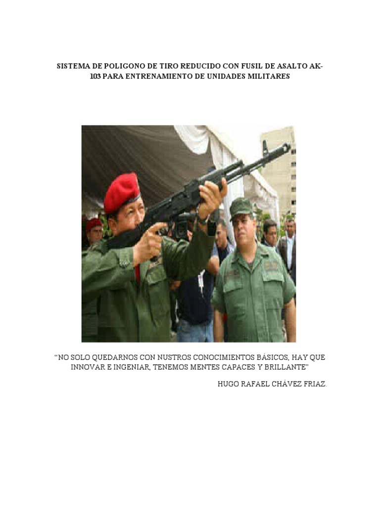 Sistema de Poligono de Tiro Reducido | PDF | Ahorro | Rifle