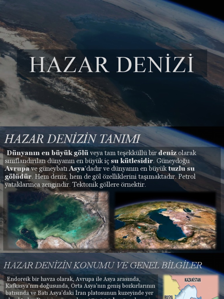 HAZAR DENİZİ | PDF