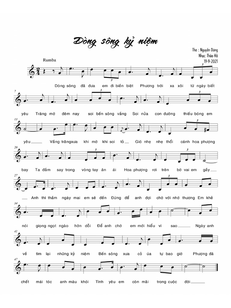 dong song ky niem | PDF