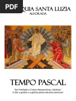 Precônio Pascal | PDF | Páscoa | Crença e doutrina religiosa