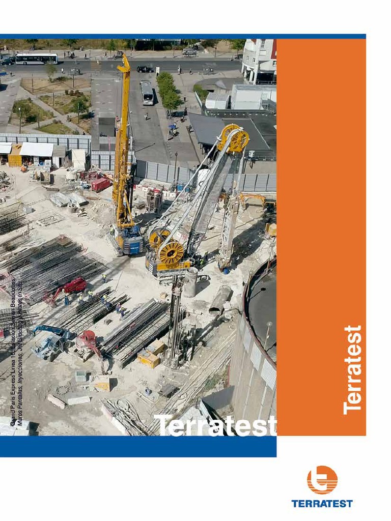 Terratest: Líder en Cimentaciones Especiales | PDF