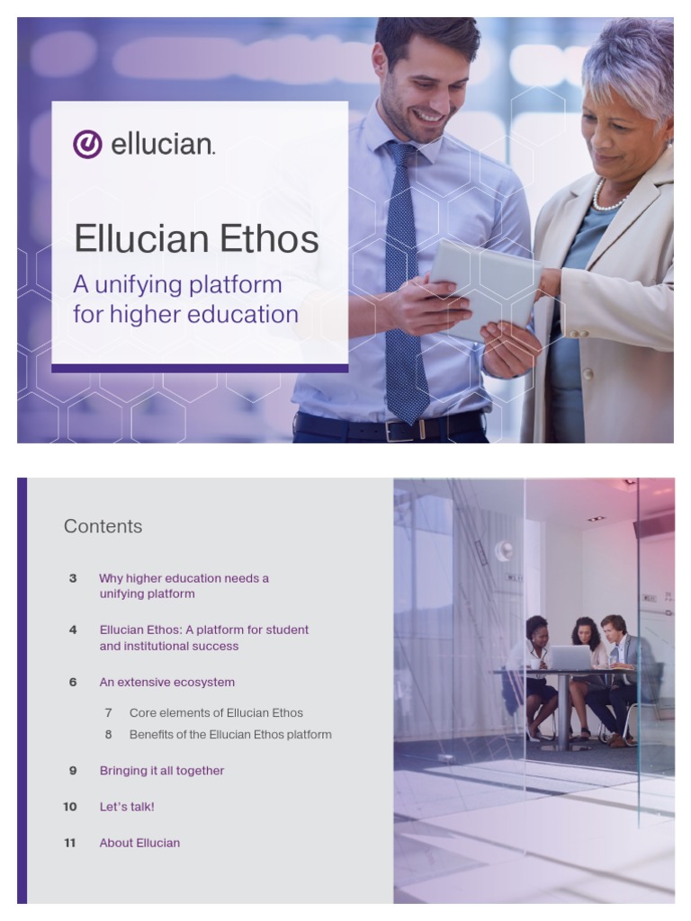 Ebook Ellucian Ethos | PDF | Cloud Computing | Analytics