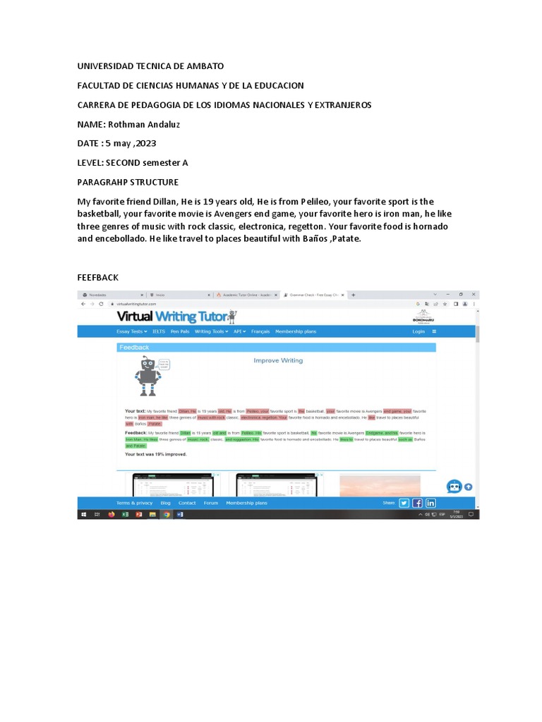 PARAGRAHP STRUCTURE | PDF