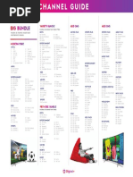 Cignal Channel List | PDF | Hbos | Telecommunications