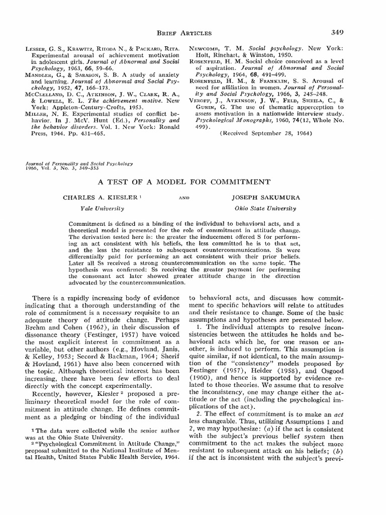 Kiesler Sakamura, 1966 | PDF