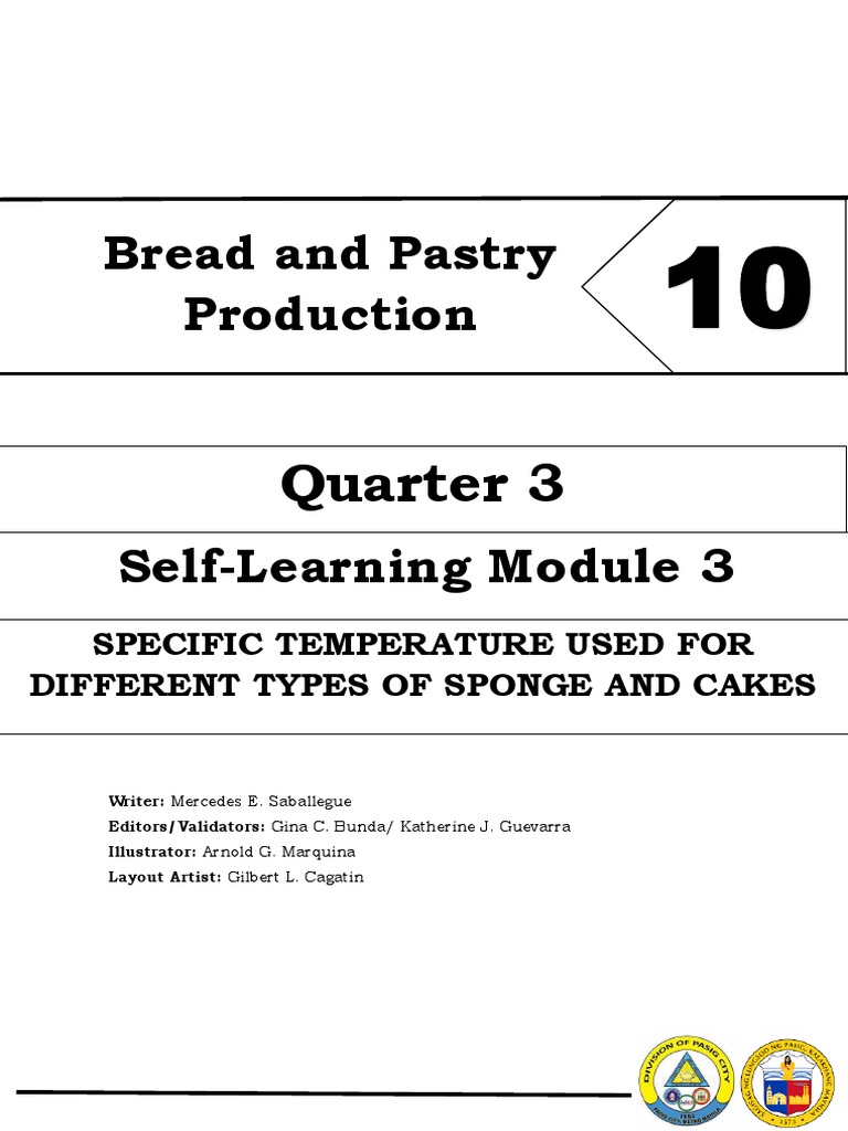 Tle BPP10-Q3-M3 | PDF | Cakes | Baking