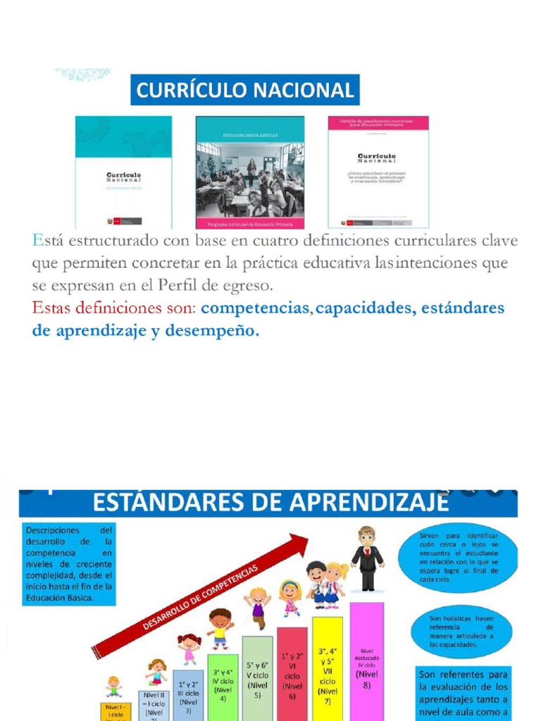 Estandar De Aprendizaje Pdf