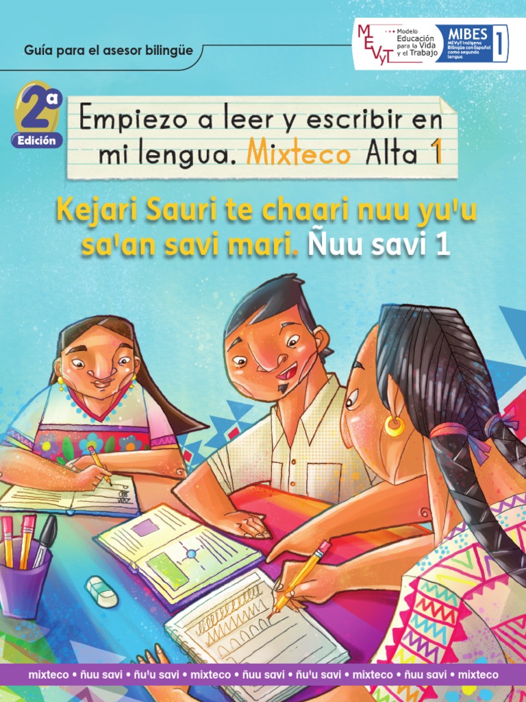 001 Mixteco Alta1 Mibes1 Guia Asesor | PDF | Vocal | Palabra