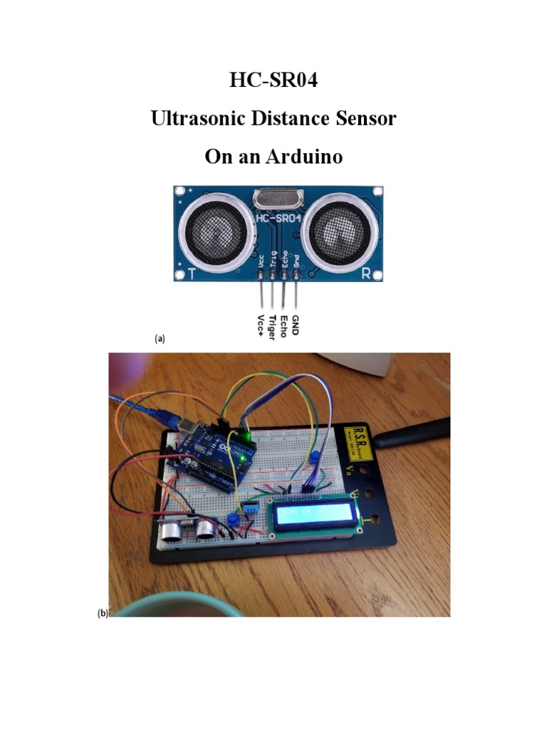 HC-SR04 Ultrasonic Sensor | PDF | Ultrasound | Sensor
