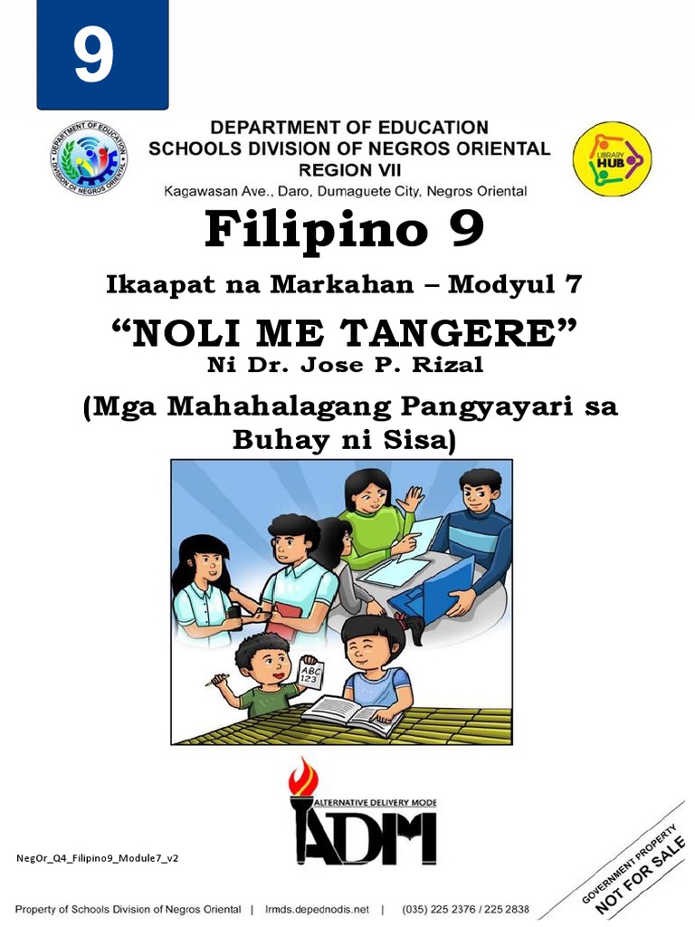 NegOr Q4 Filipino9 Module7 v2 | PDF