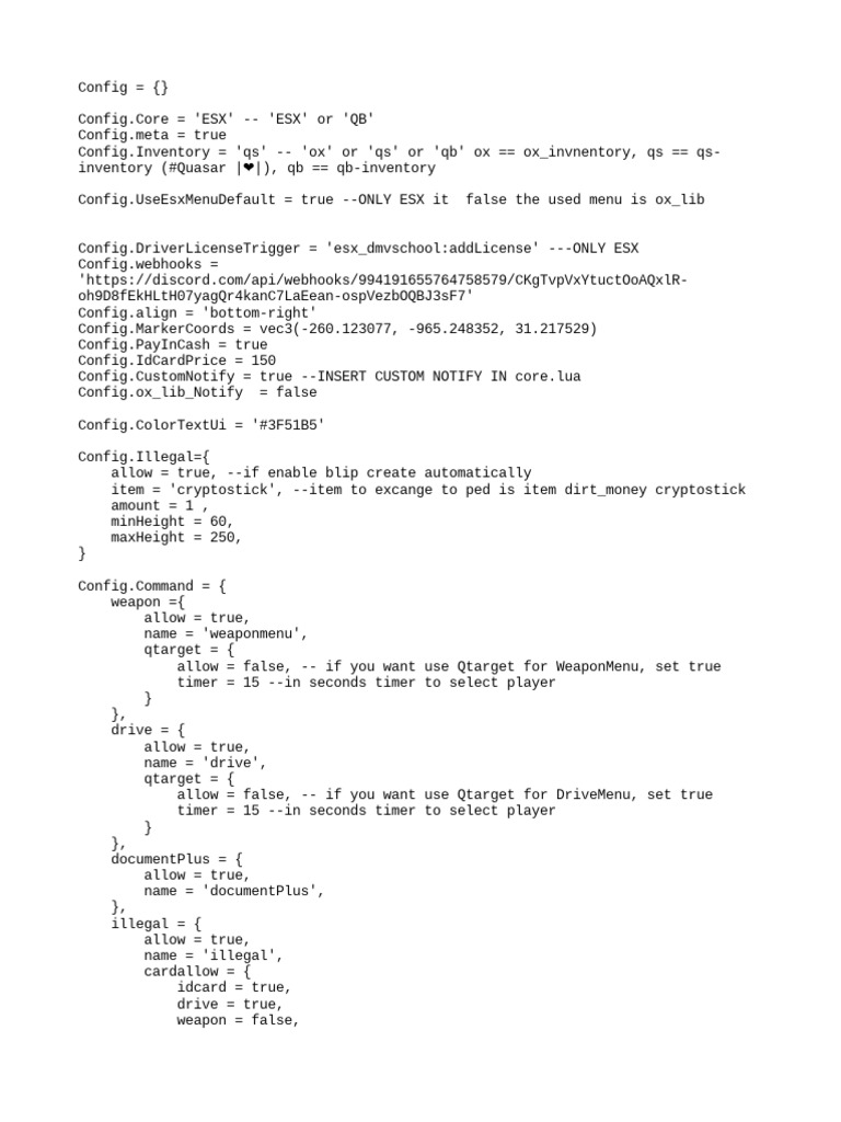 Config Lua 2 Pdf