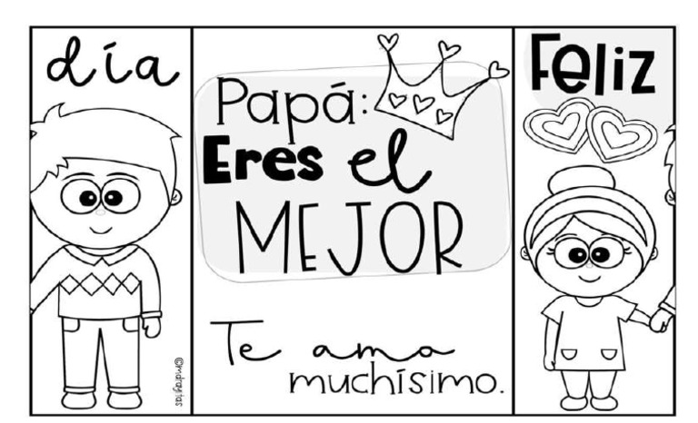 Tarjeta Día Papá | PDF