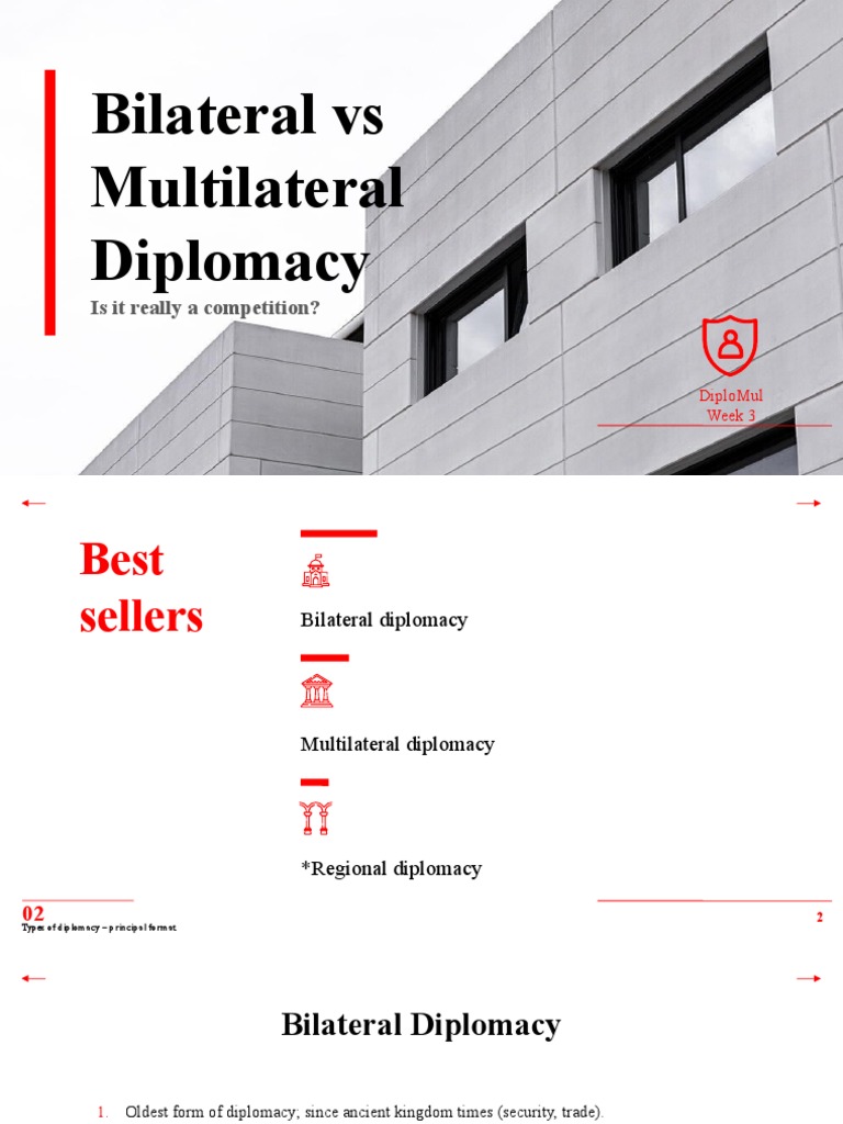 Bilateral vs Multilateral Diplomacy Explained | PDF | Diplomacy ...