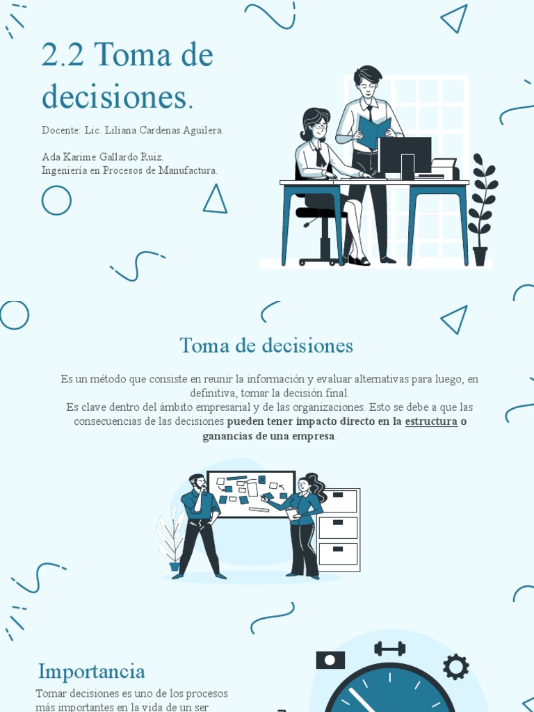Toma de Decisiones | PDF | Cognición | Ciencia cognitiva