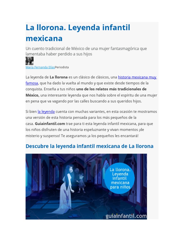 La Llorona | PDF