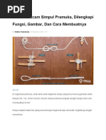 Macam Macam Simpul Pramuka Dilengkapi Fungsi & Gambarnya | PDF