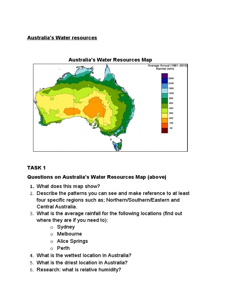 Australia's Water Resources | PDF
