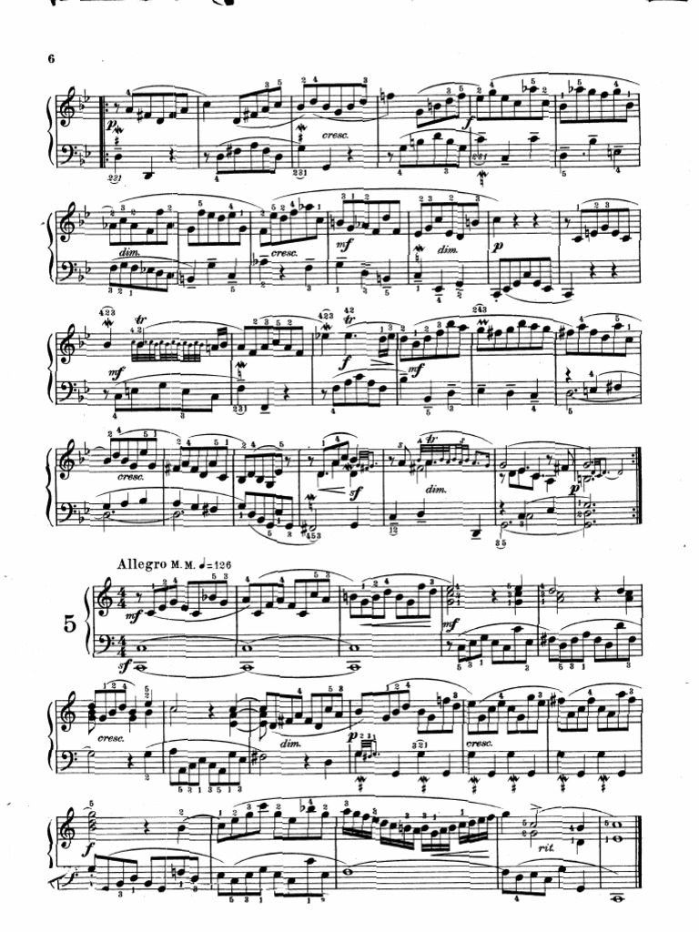 BACH_PEQUEÑO PRELUDIO NRO. 2 EN DO MAYOR (BWV 939) | PDF