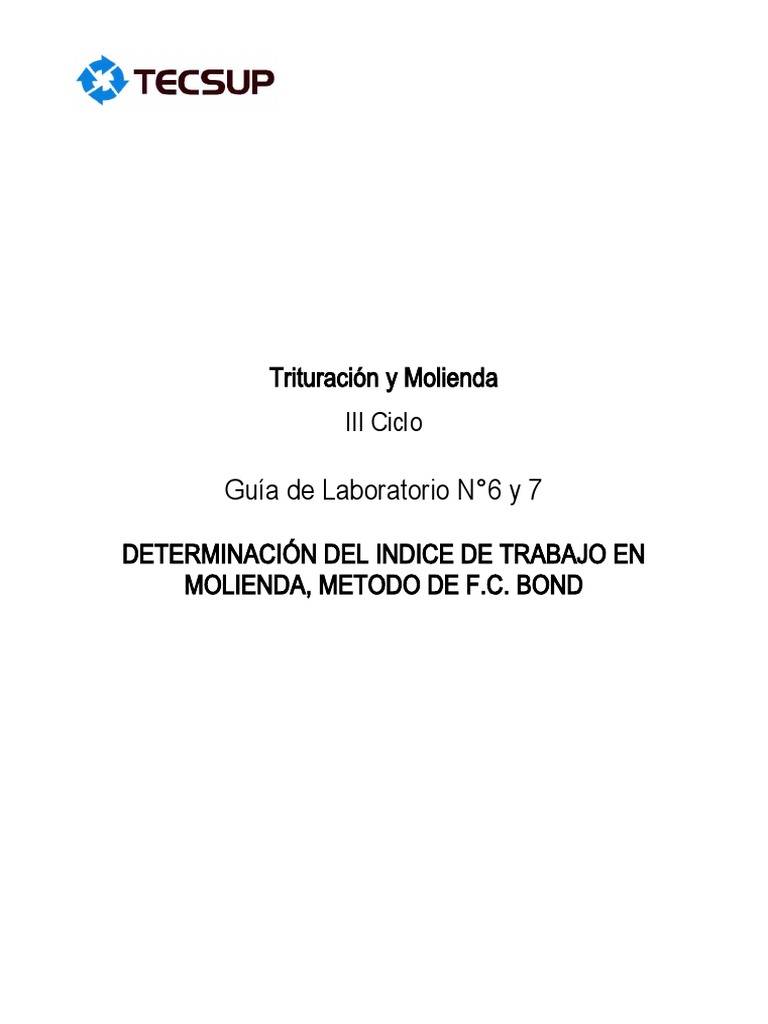 Glab-S06 S07-Lsanchez-2023-01-1 | PDF | Molino (molienda) | Materiales naturales