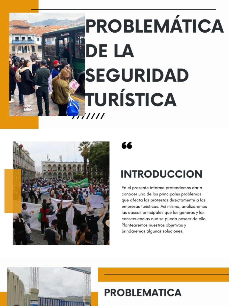 Seguridad Turística - T1 | PDF | Turismo