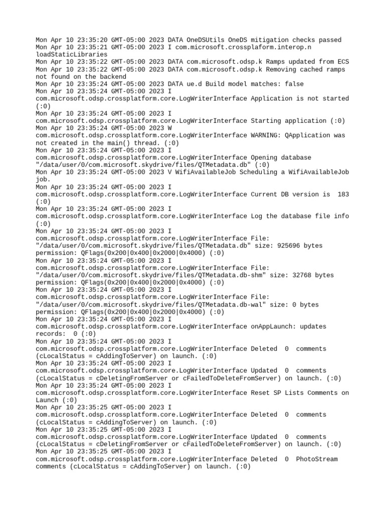 Current Log | PDF | Databases | Software Engineering