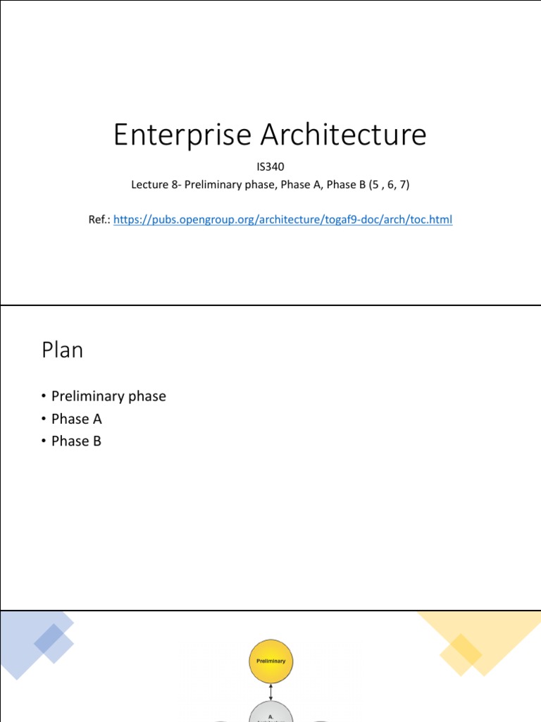 Lecture 8 | PDF | Enterprise Architecture | Leadership