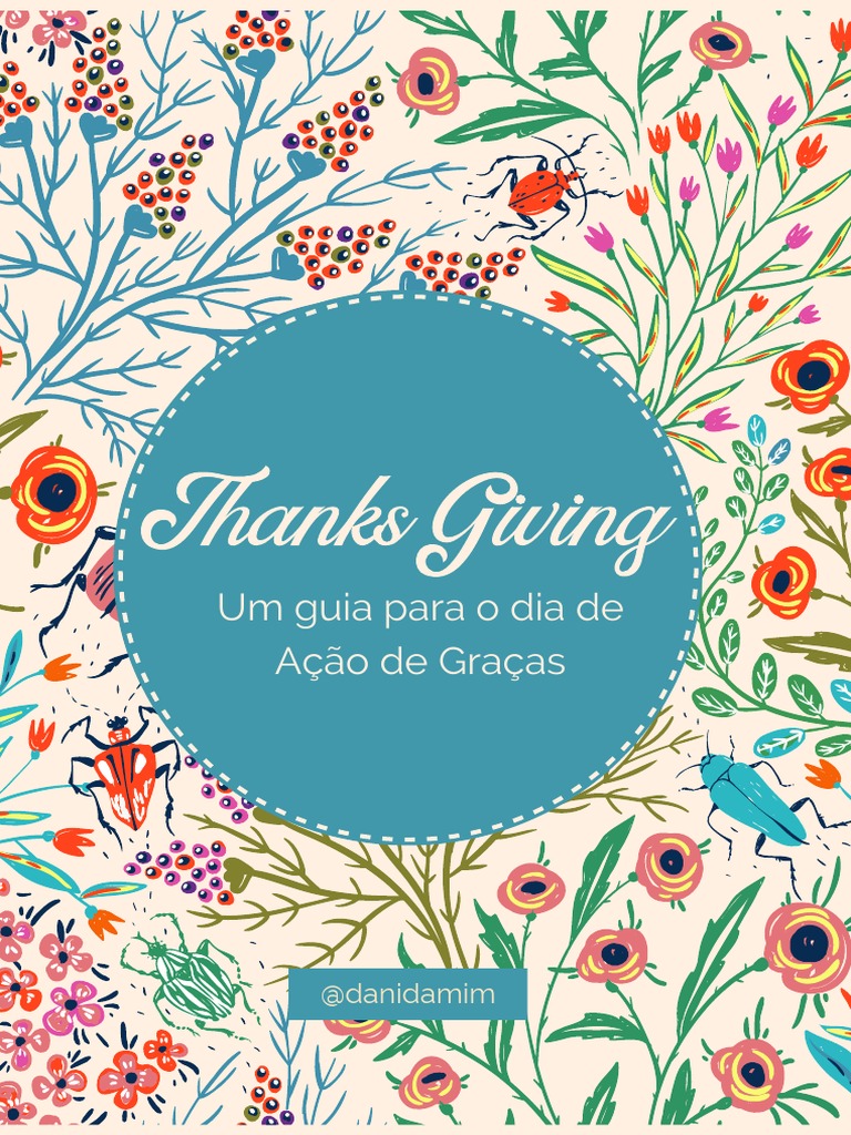 Thanksgiving - Um Guia para Comemorar o Dia de Ação de Graças PDF | PDF ...