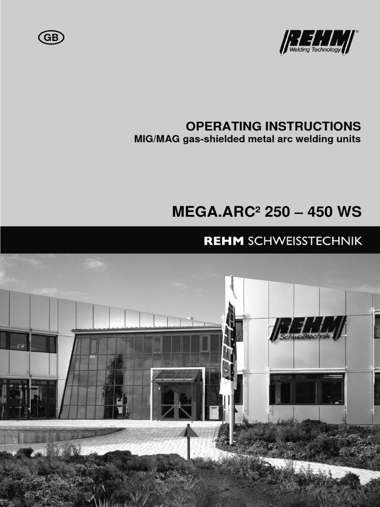 Bedienungsanleitung Mega - Arc 250 450 en | PDF