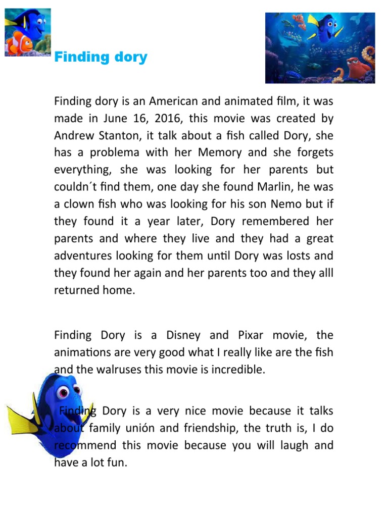 Finding Dory | PDF