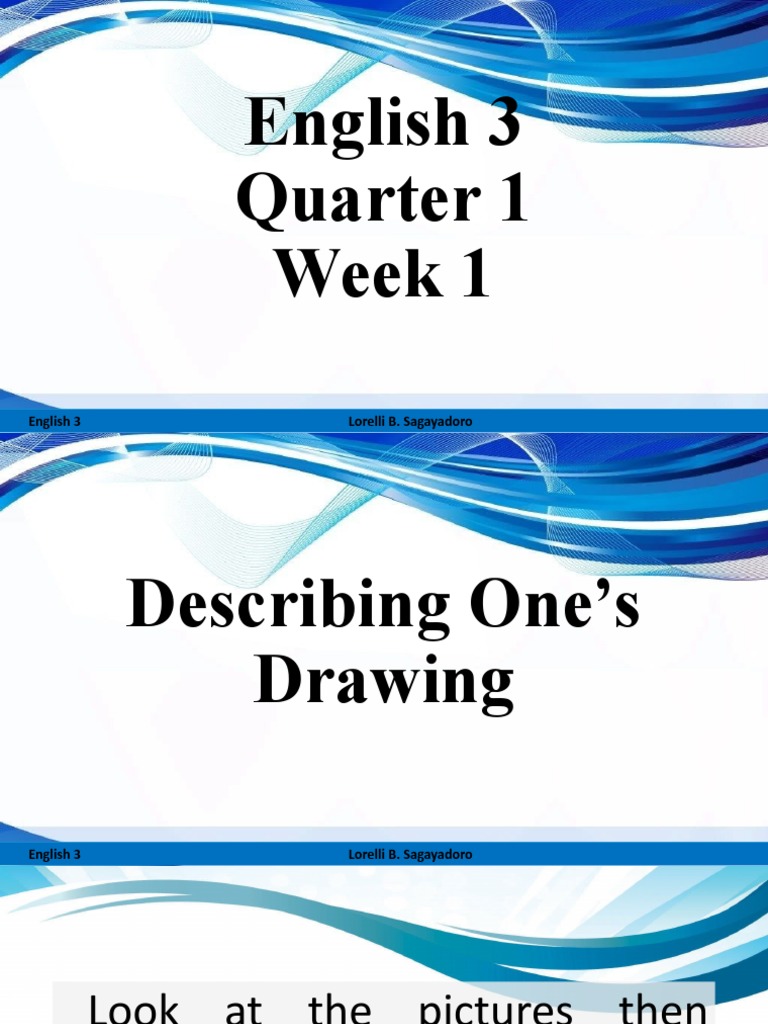 English-Week-1-Q1 - Edited | PDF | Linguistic Morphology | Semantic Units