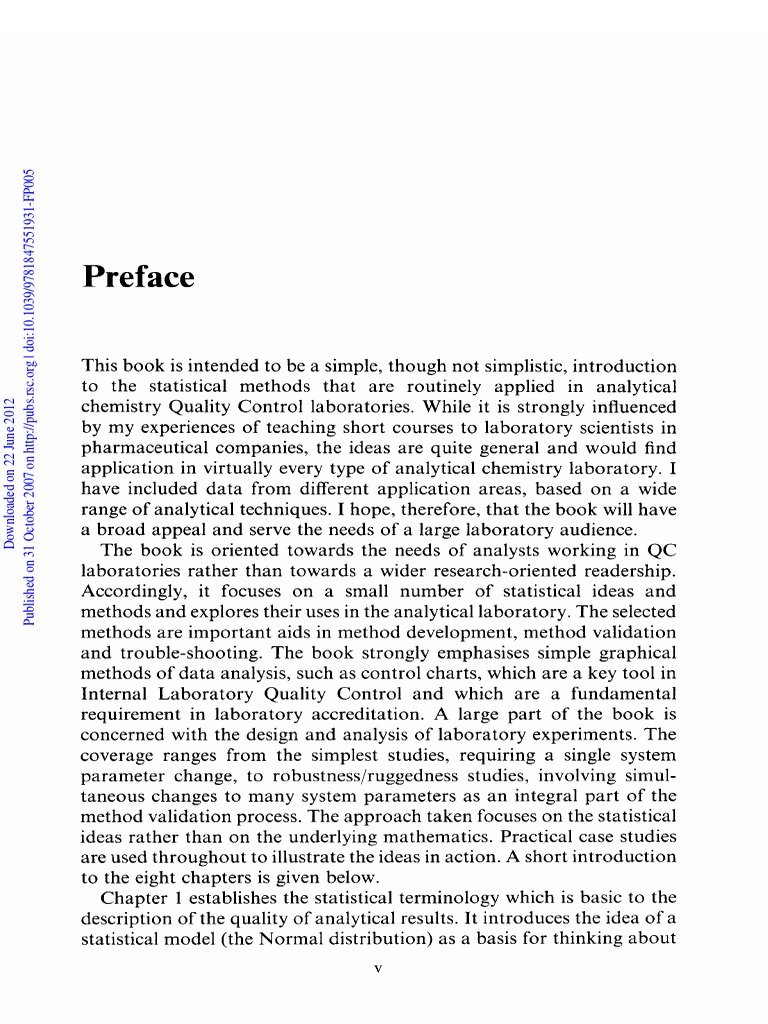 Preface | PDF | Statistics | Regression Analysis