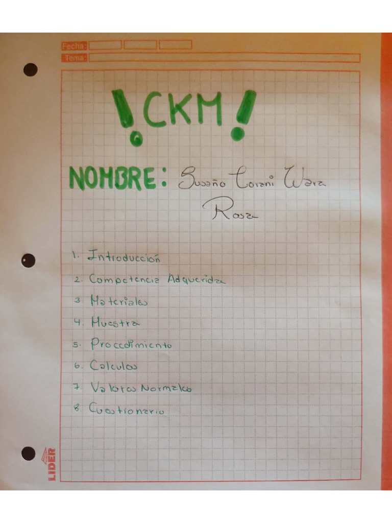 CKM Wara Rosa Susaño | PDF