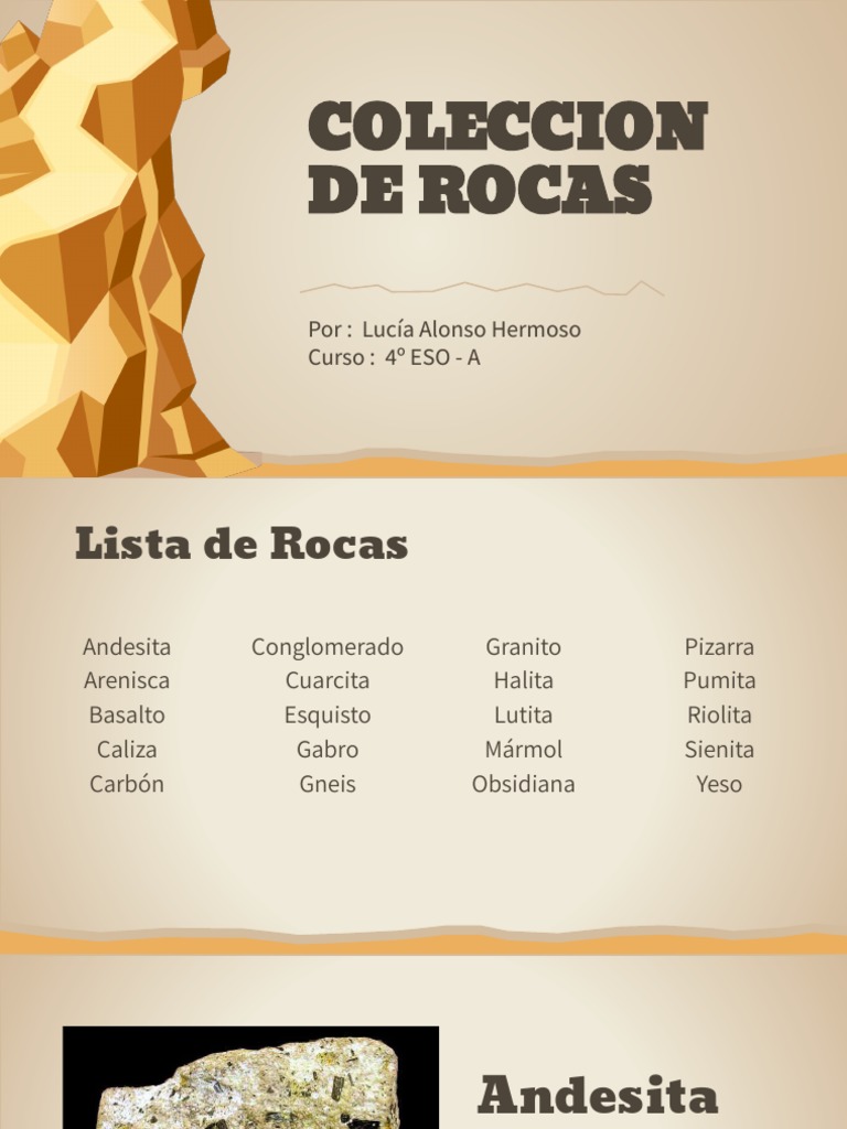 Colección de Rocas | PDF