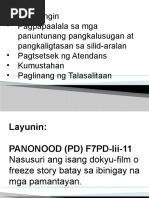 Aralin 4 5 Dokumentaryong Pampelikula Pangwakas Gawain | PDF