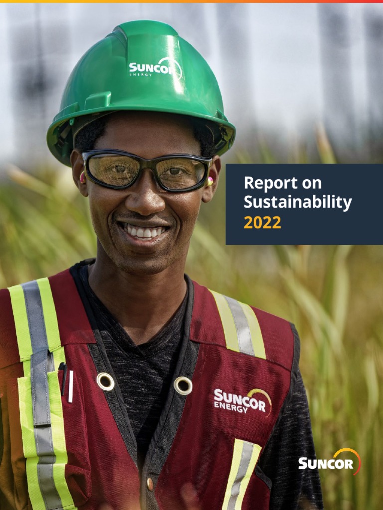 2022-Suncor Report-On-Sustainability-En | PDF | Low Carbon Economy ...