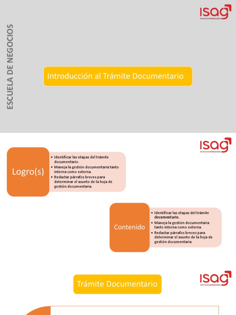 Introducción al Trámite Documentario | PDF | Administración Pública | Estado (política)