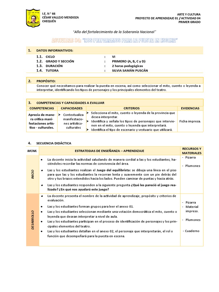 Pro1. Act04 | PDF