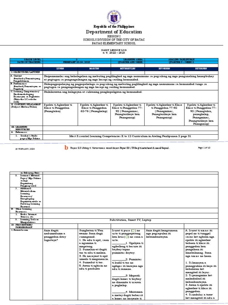 Ap Week-2-February-20-24 | PDF
